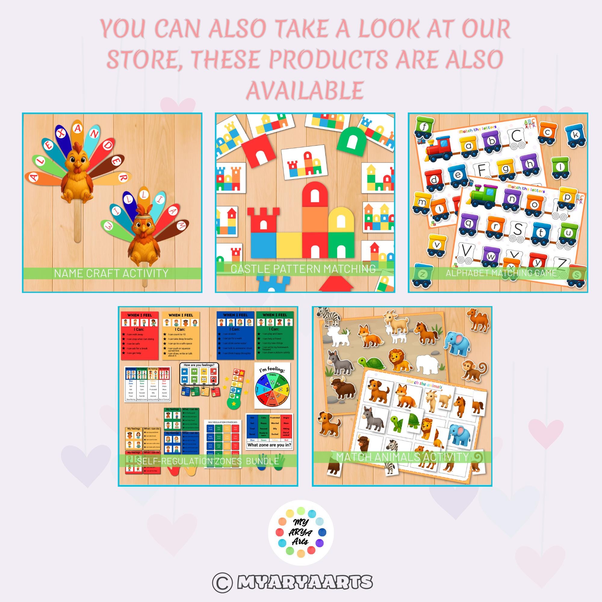 Rhyming Words Matching Cards, Task Box Activity Set, Teaching Tools ...