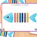 Popsicle Stick Color Sorting Cards, Fine Motor Skills, Preschool ...