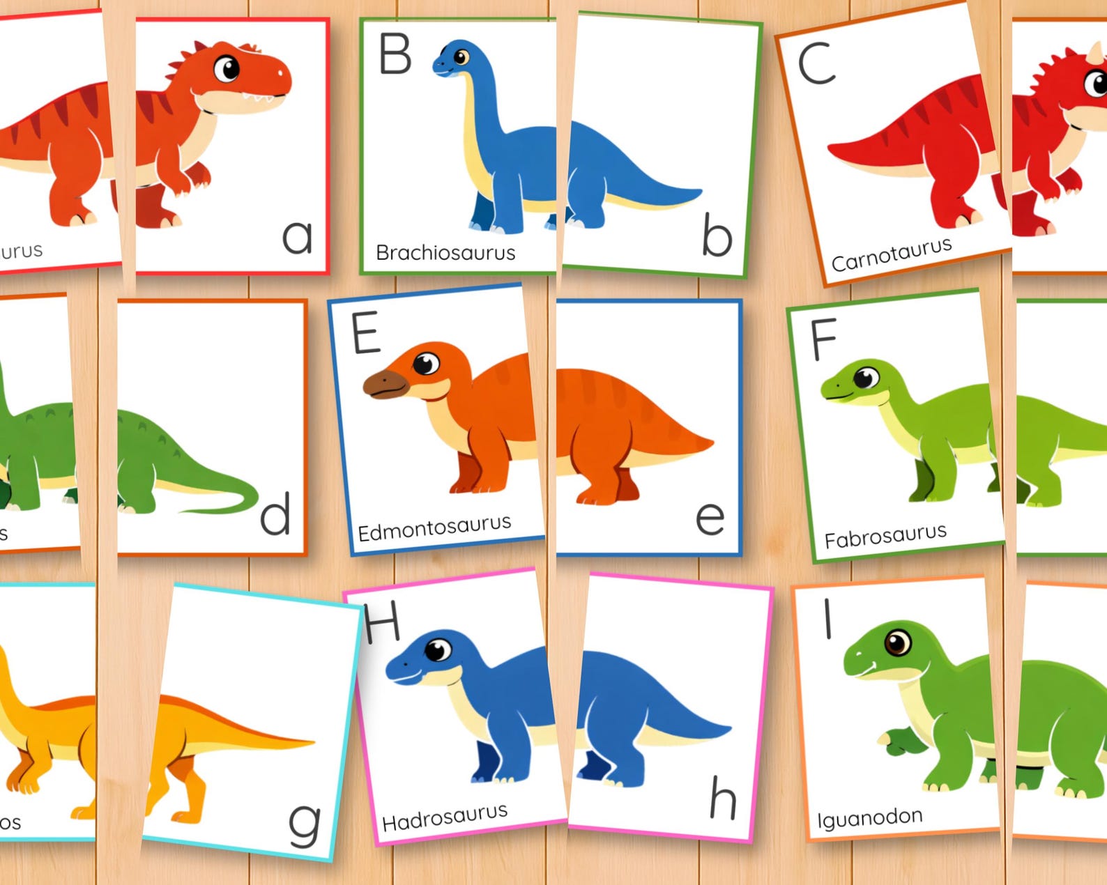 Dinosaur Alphabet and Letter Recognition Puzzle Activity, Uppercase ...