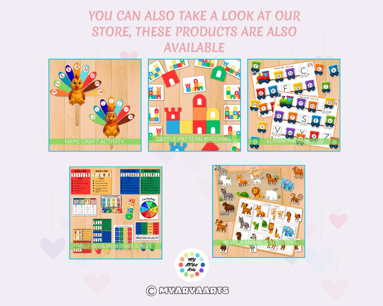 Color Pattern Matching Game, Visual Discrimination Cards, Task Box ...