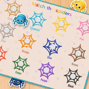 Color Sorting Activity for Kids, Colorful Printables for Toddlers ...