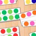 Color Pattern Matching Game, Visual Discrimination Cards, Task Box ...