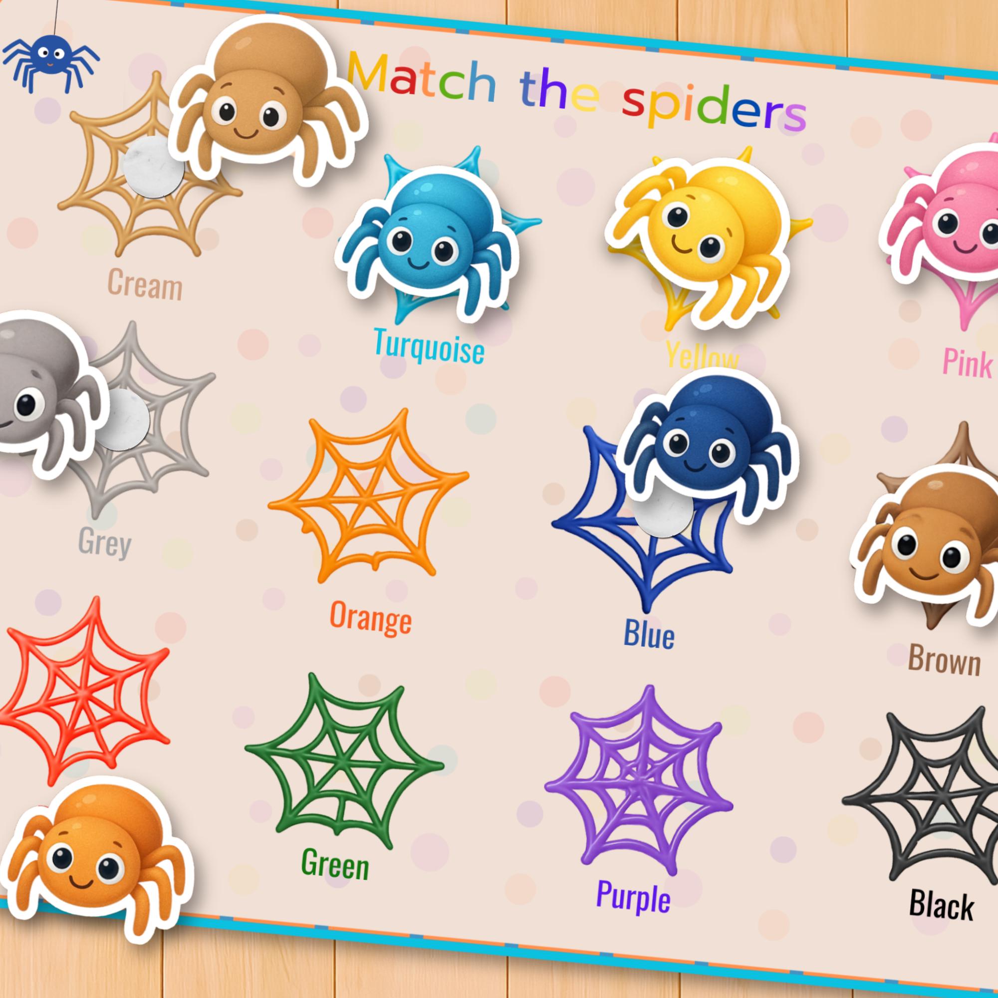 Color Sorting Activity for Kids, Colorful Printables for Toddlers ...