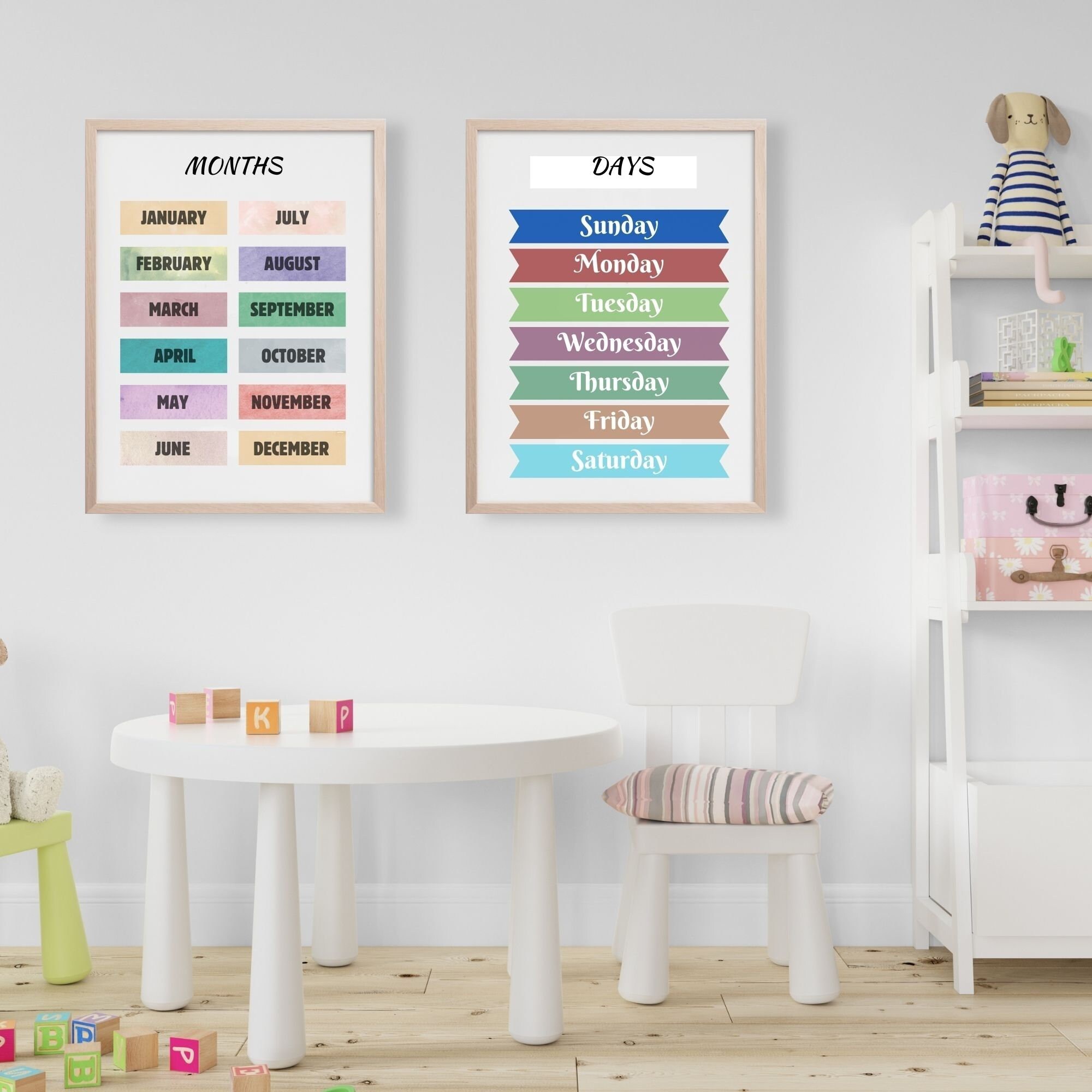 11 Education Posters, Home Printable Education Learning Posters ...
