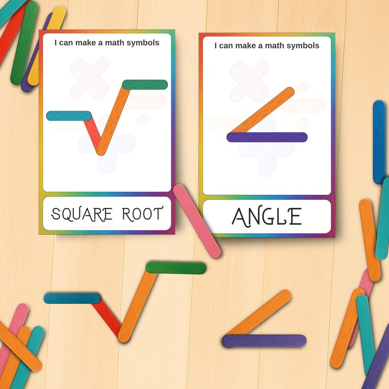 Popsicle Stick Activity Cards – Fine Motor Skills, Crafts for Kids ...