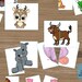 Printable Matching Animals Worksheet Busy Book, Toddler Busy Book ...