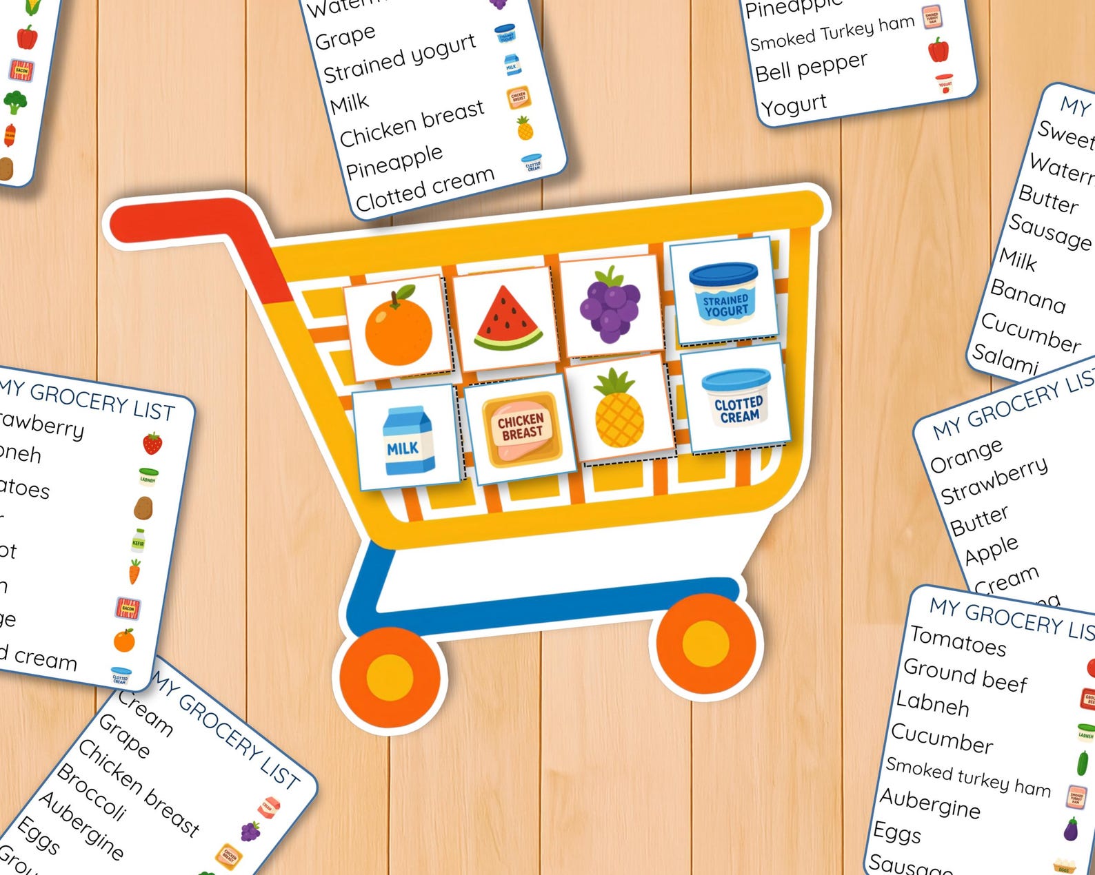 Shopping Activity Game, Market Sorting Activities, Grocery Store ...