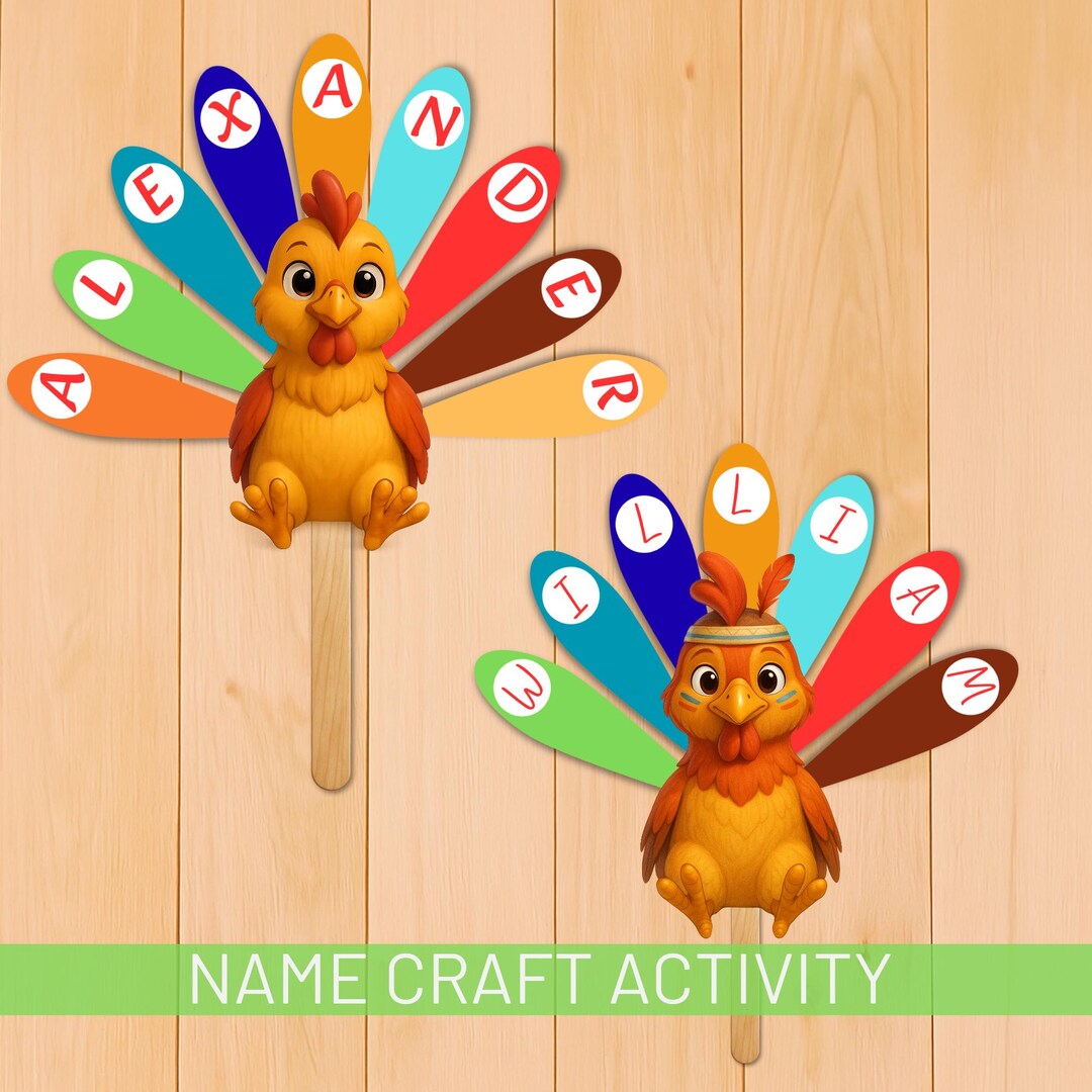 Customize Chicken Craft Activity for Kids, Cut and Paste, Printable ...