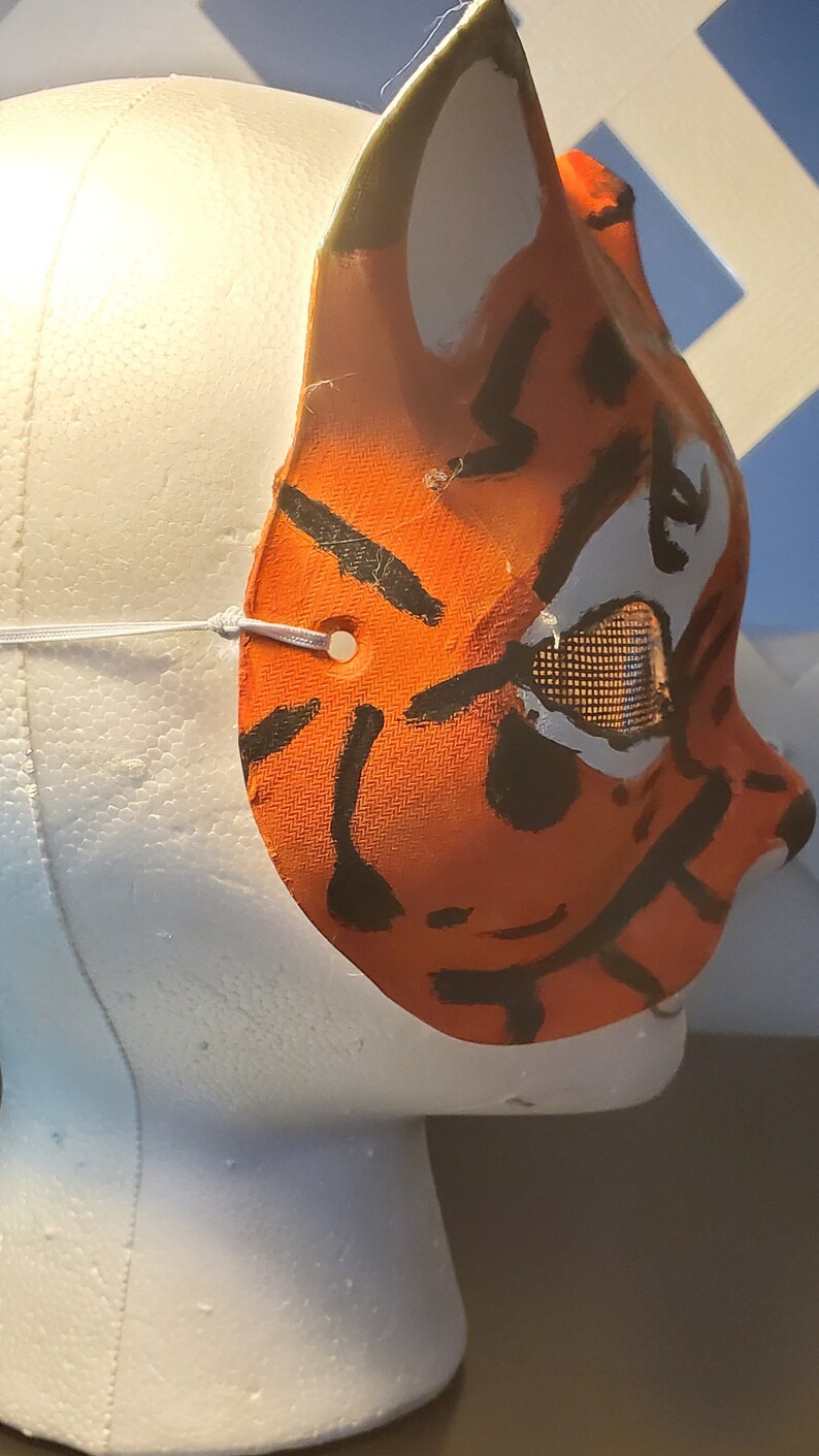 Tiger Therian Mask - Etsy