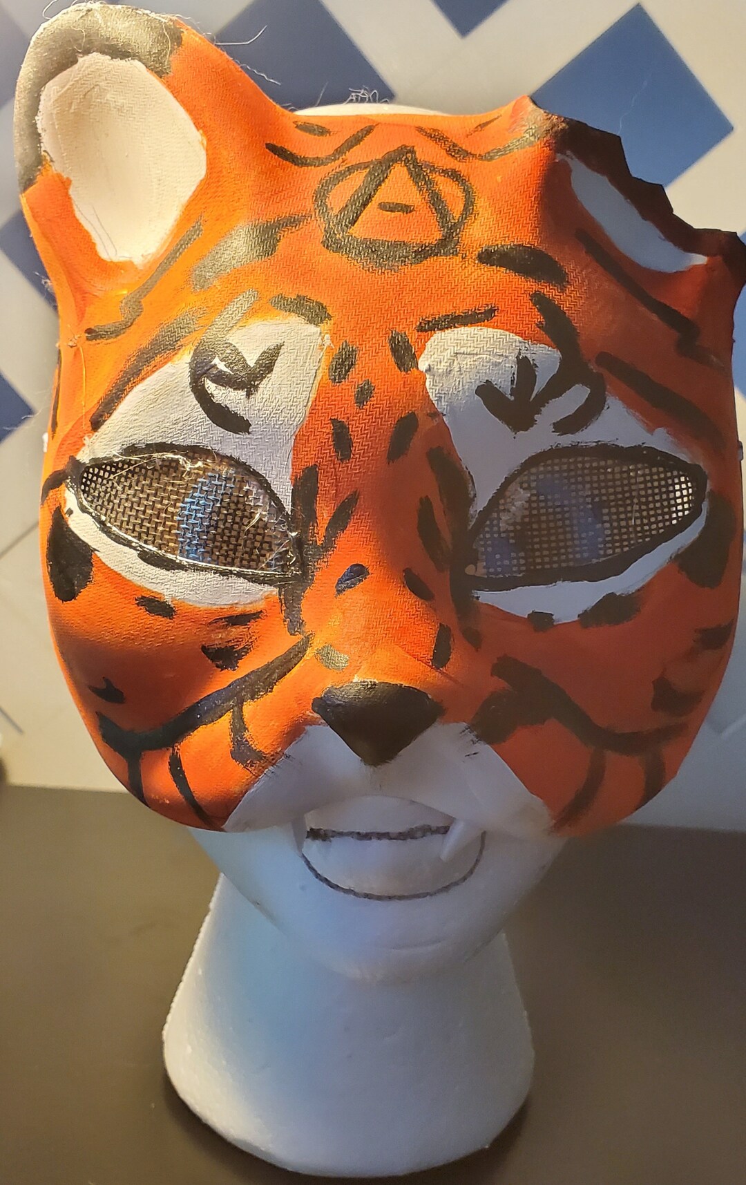 Tiger Therian Mask - Etsy