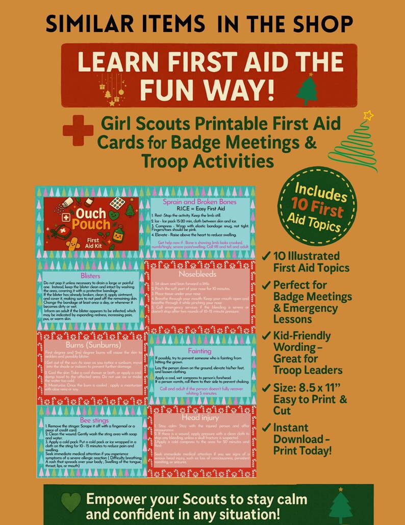 Girl Scout Promise and Law Bundle - Etsy