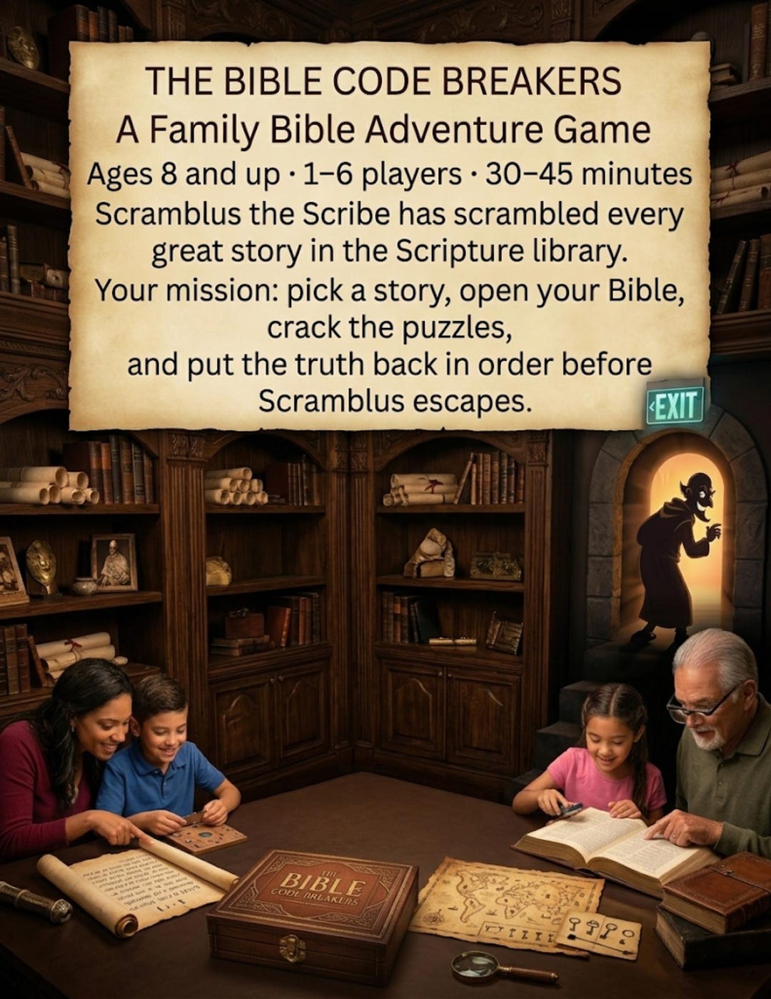 Bible Code Breakers Escape Room for Kids | Sunday School Craft | Bible ...