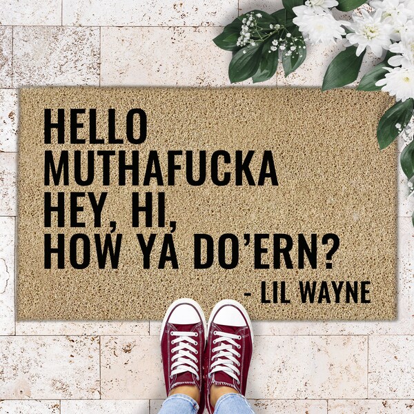 Hey There Door Mat - Etsy