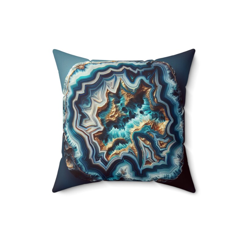 Geode Throw Pillow - Etsy