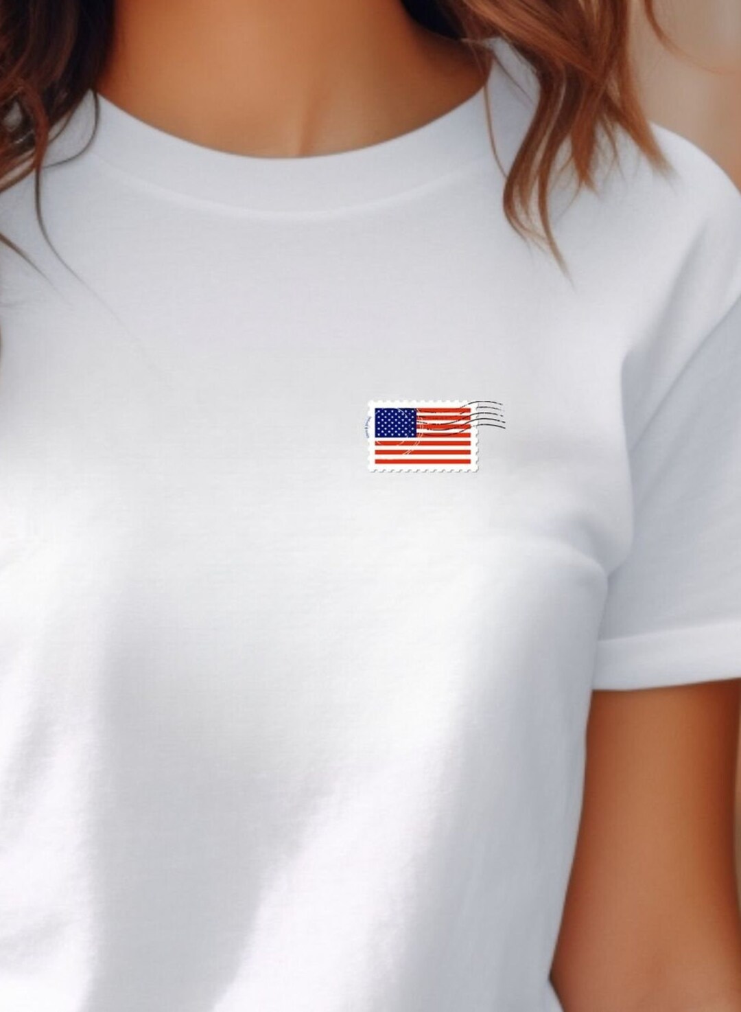 Independence Day Shirt US Postal Stamp Unisex T-shirt 4th of July Shirt ...
