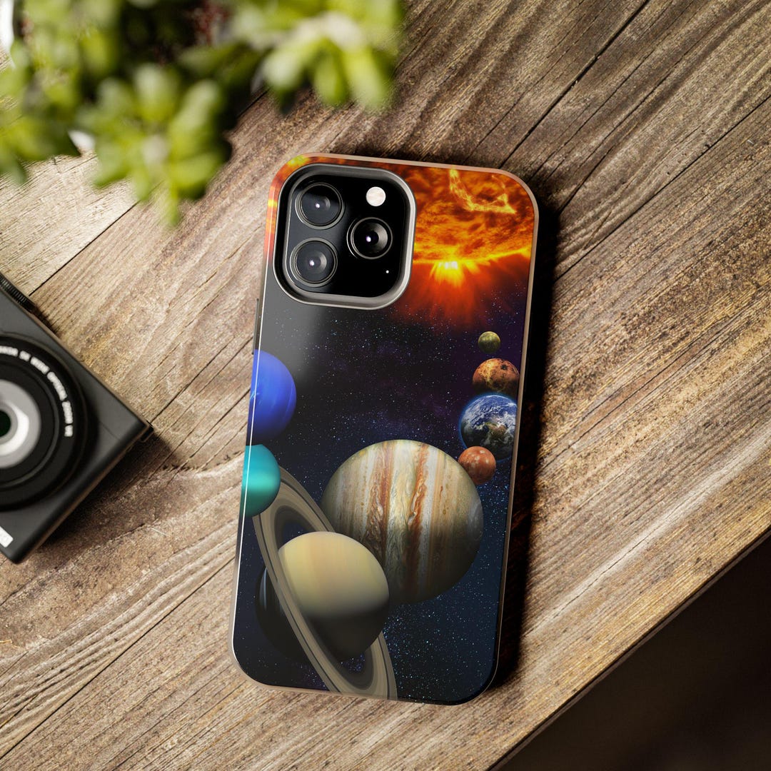Planetary Phone Cases, Solar System iPhone 13 14 15 Model Tough Case ...