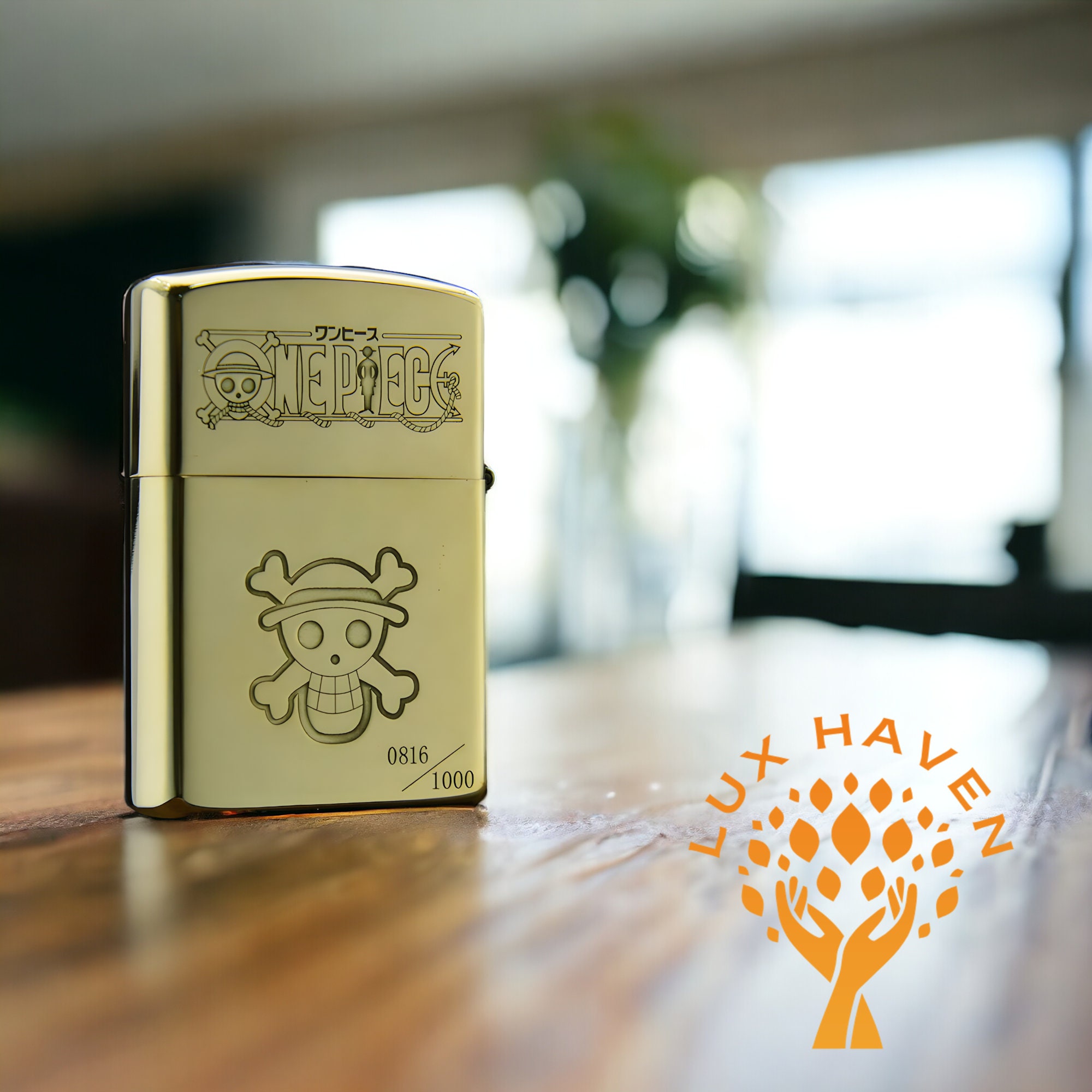 Luffy One Piece Anime Lighter One Piece Wanted Poster Lighter Custom ...