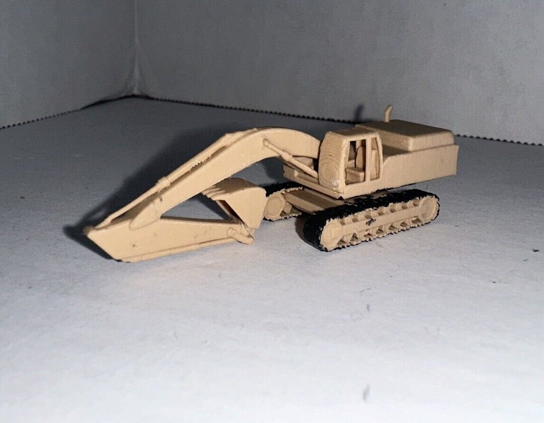 N - Scale Excavator / Digger 1:160 Train Set Background Truck ...