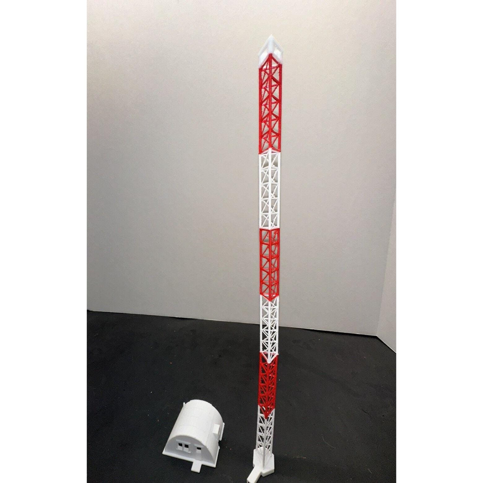 N Scale Cell Phone Tower / Communications / Radio Tower 1:160 Scale ...