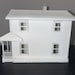 HO - Scale Modern Suburban Home 1:87 Farm House With Porch White Highly ...