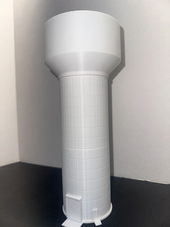 N - Scale Water Tower White Unpainted High Detail 1:160 Tall Utility ...