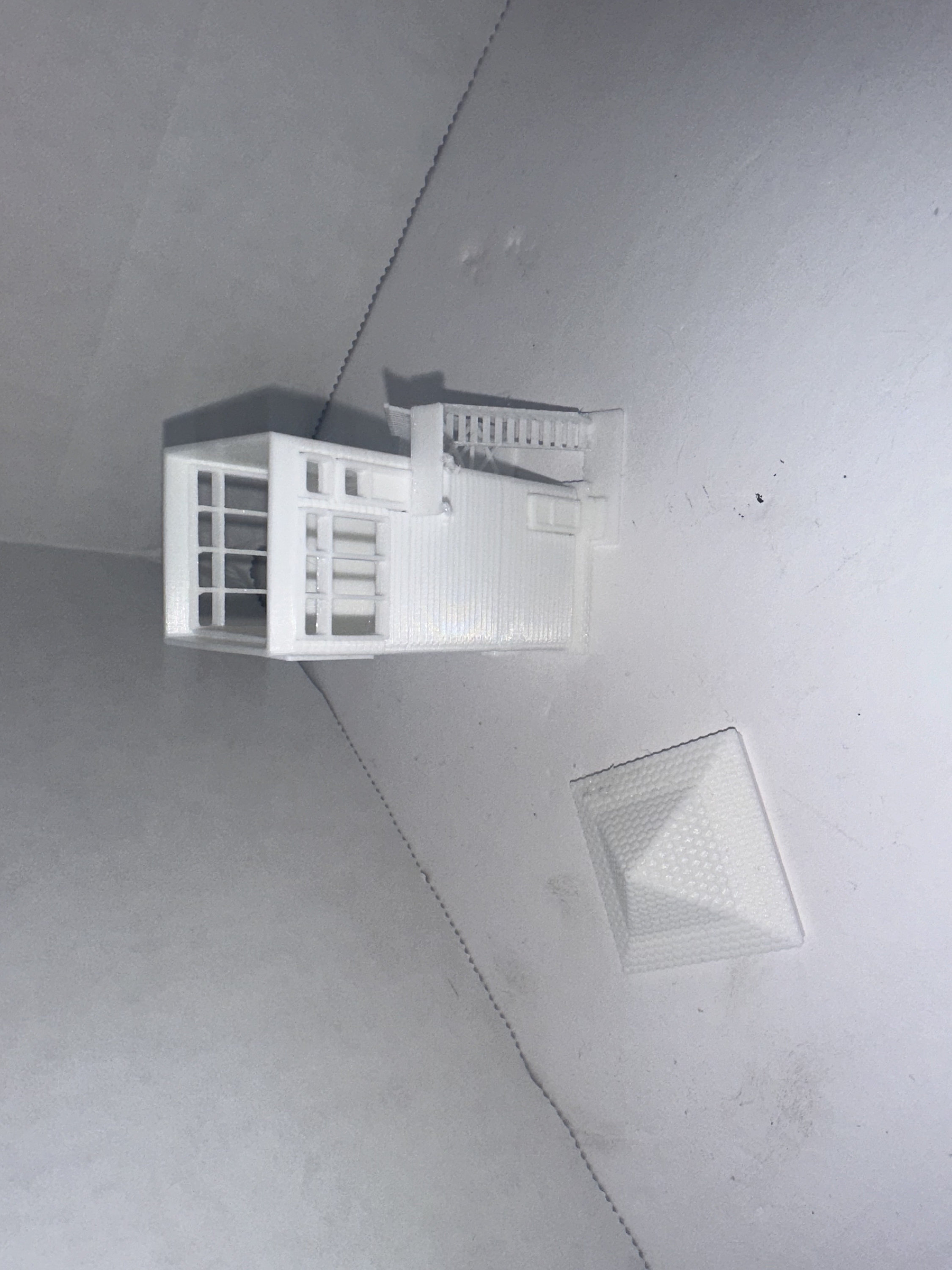 N Scale Train Signal Tower / Railyard Control Building 1:160 Detailed ...
