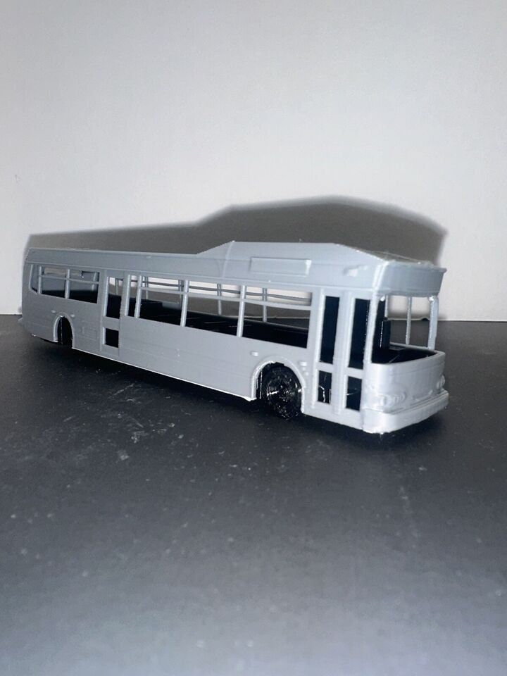 HO Scale City Bus New Flyer Invero 1:87 Public Transport Detailed Urban ...