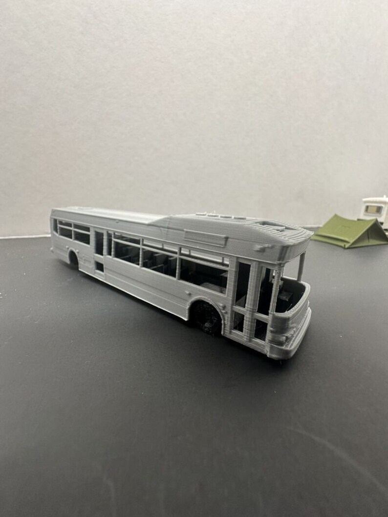 HO Scale City Bus New Flyer Invero 1:87 Public Transport Detailed Urban ...