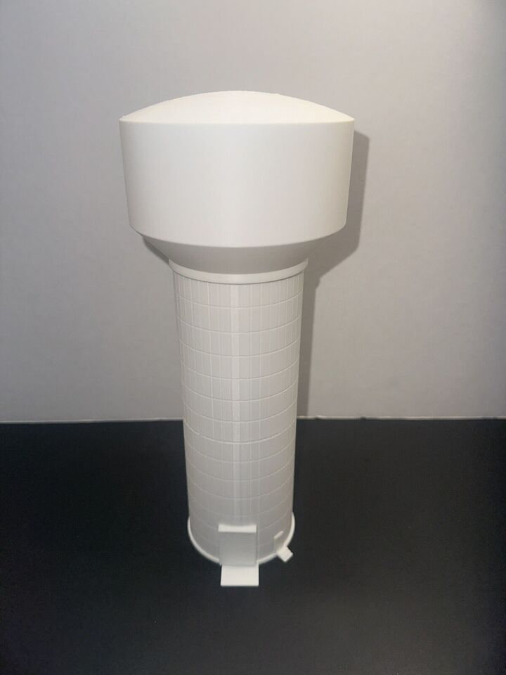 N - Scale Water Tower White Unpainted High Detail 1:160 Tall Utility ...