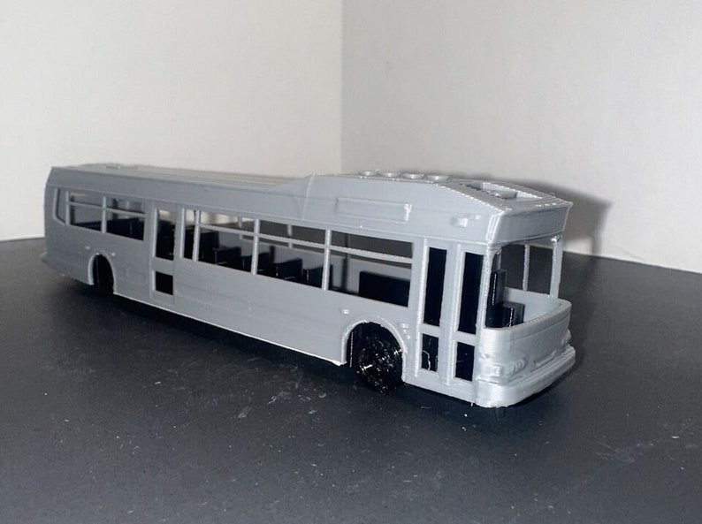 HO Scale City Bus New Flyer Invero 1:87 Public Transport Detailed Urban ...