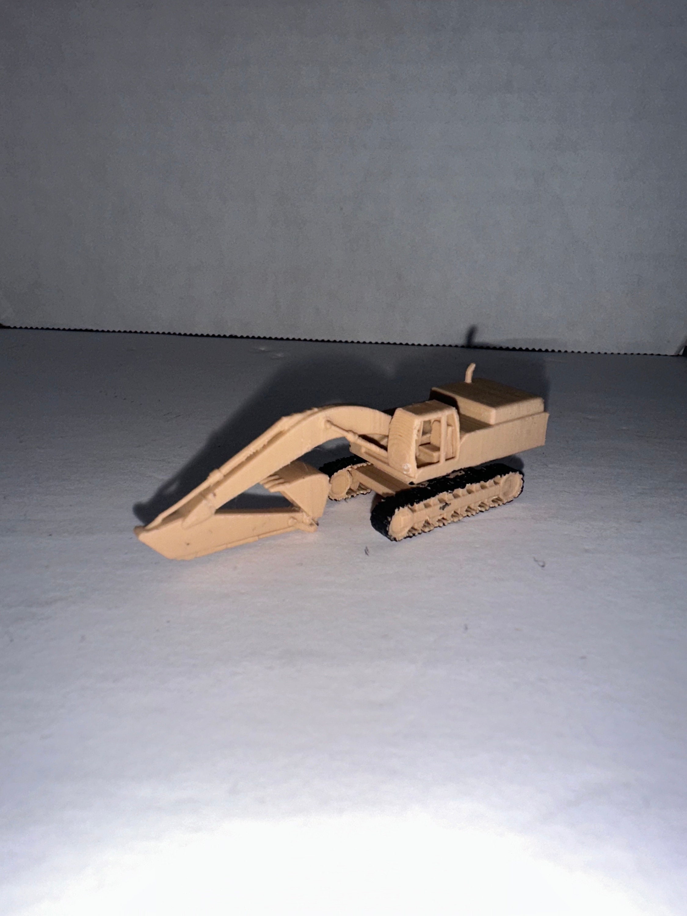 HO - Scale Excavator / Digger 1:87 Truck / Construction Vehicle for 1/ ...