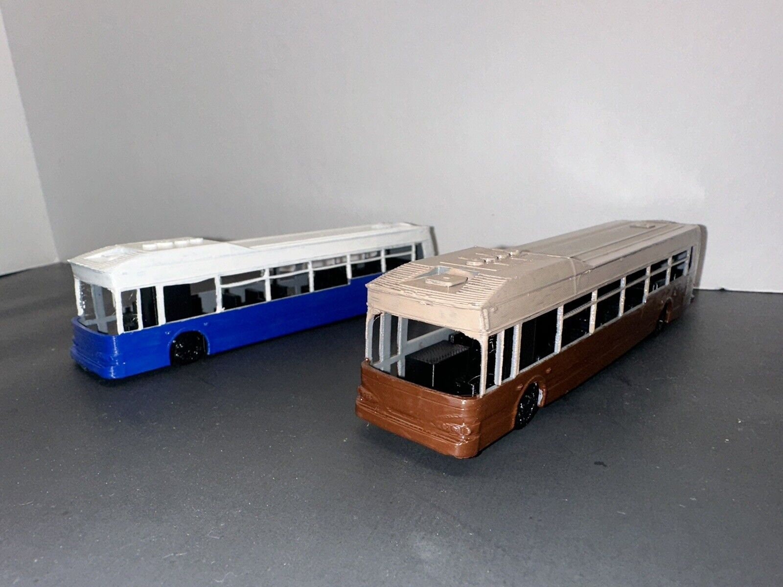 HO Scale City Bus 2 Pack New Flyer Invero 1:87 Public Transport New ...