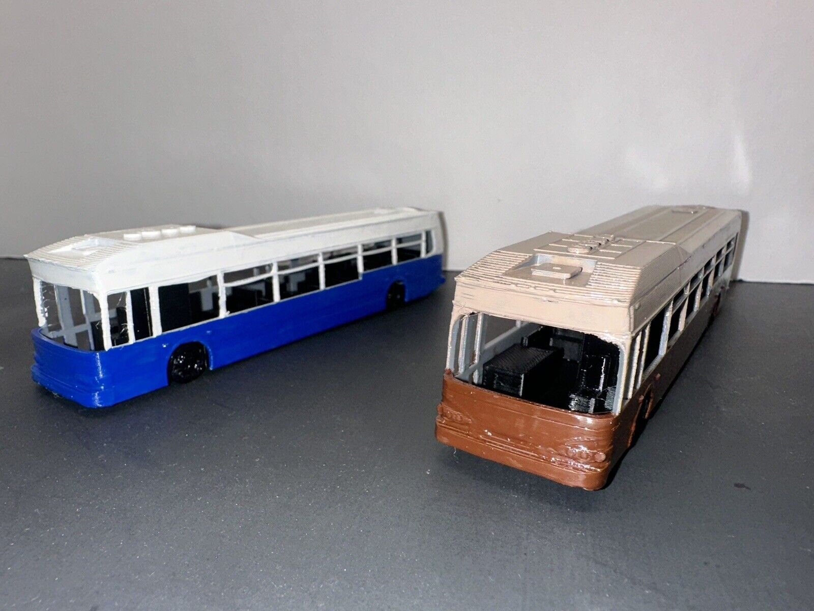 HO Scale City Bus 2 Pack New Flyer Invero 1:87 Public Transport New ...