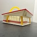 HO Scale Fast Food Chain Restaurant Drive Thru 1:87 Building Mcdonald's ...