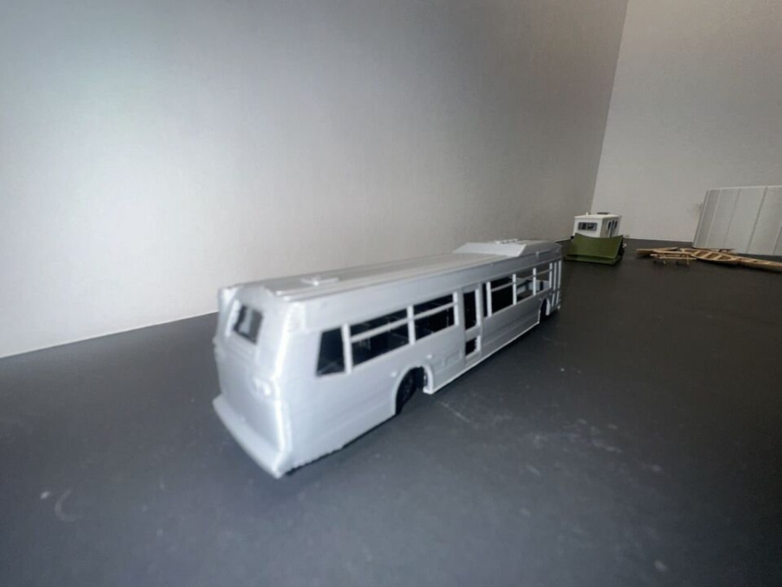 HO Scale City Bus New Flyer Invero 1:87 Public Transport Detailed Urban ...