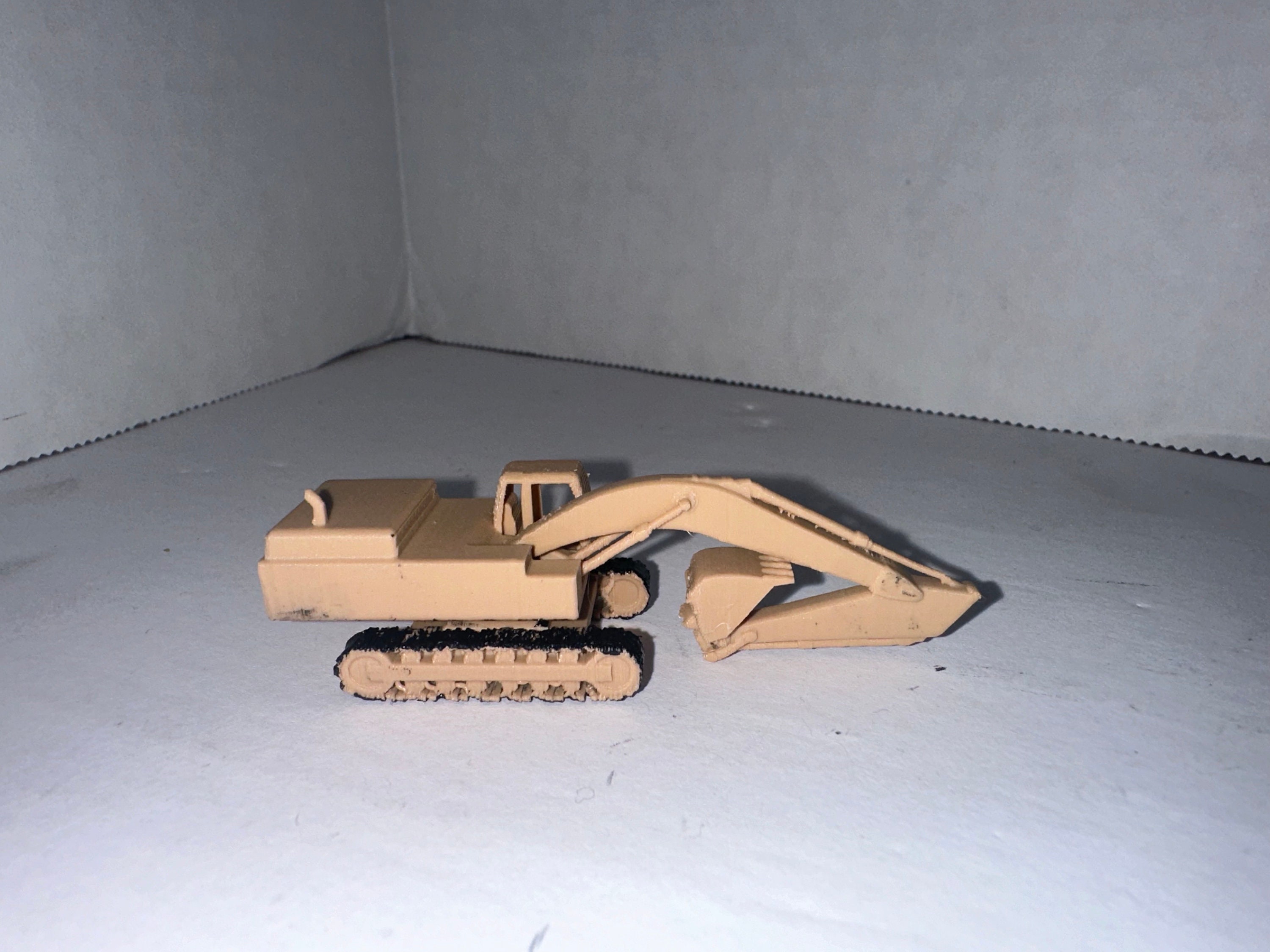 HO - Scale Excavator / Digger 1:87 Truck / Construction Vehicle for 1/ ...