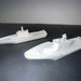 N - Scale Boat (2-pack) Detailed 1:160 Speedboat / Fishing Boat White ...