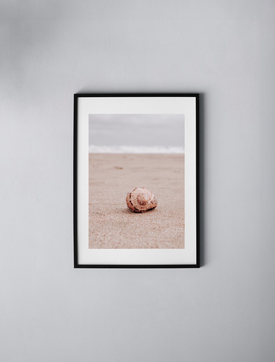 Sea Shell Beach Photography Print: Coastal Wall Art (digital Download ...