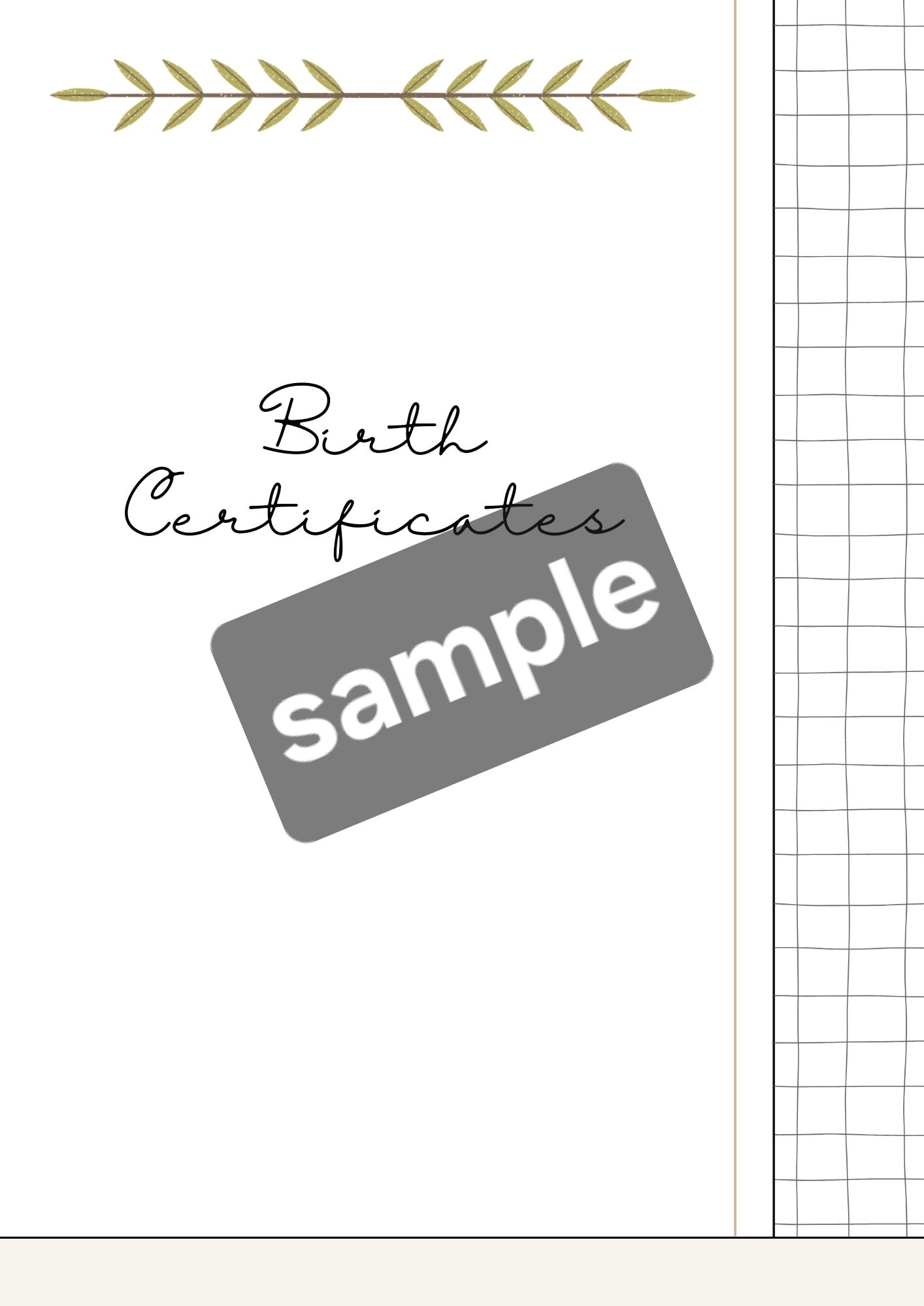 Important Home and Family Document Categories to Download and Print to ...