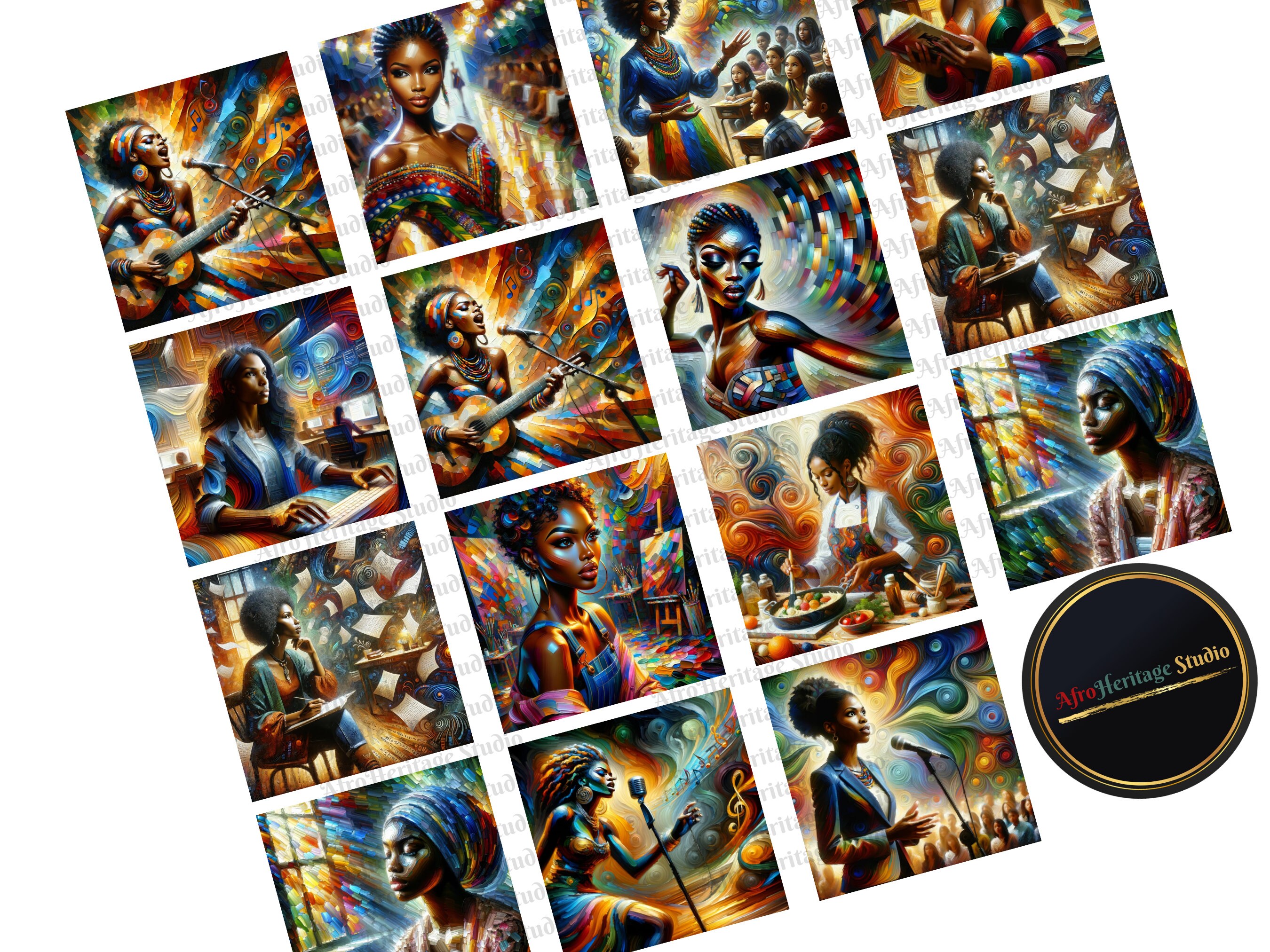 Heritage in Harmony: Celebrating African American Women, AI Prompt ...