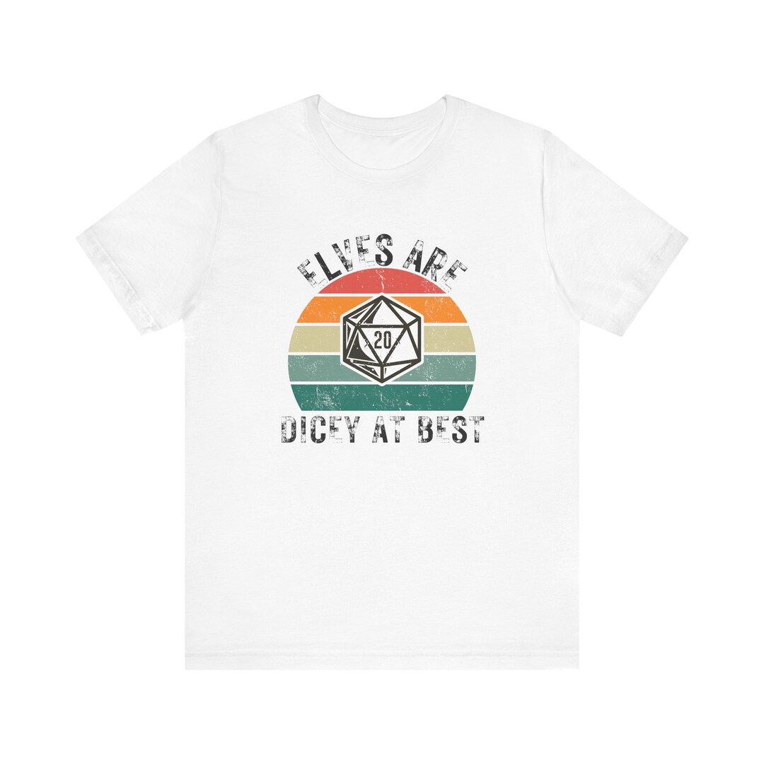 Dnd Elf Dnd Shirt Dungeons and Dragons Shirt Funny Dnd Shirts Men Funny ...