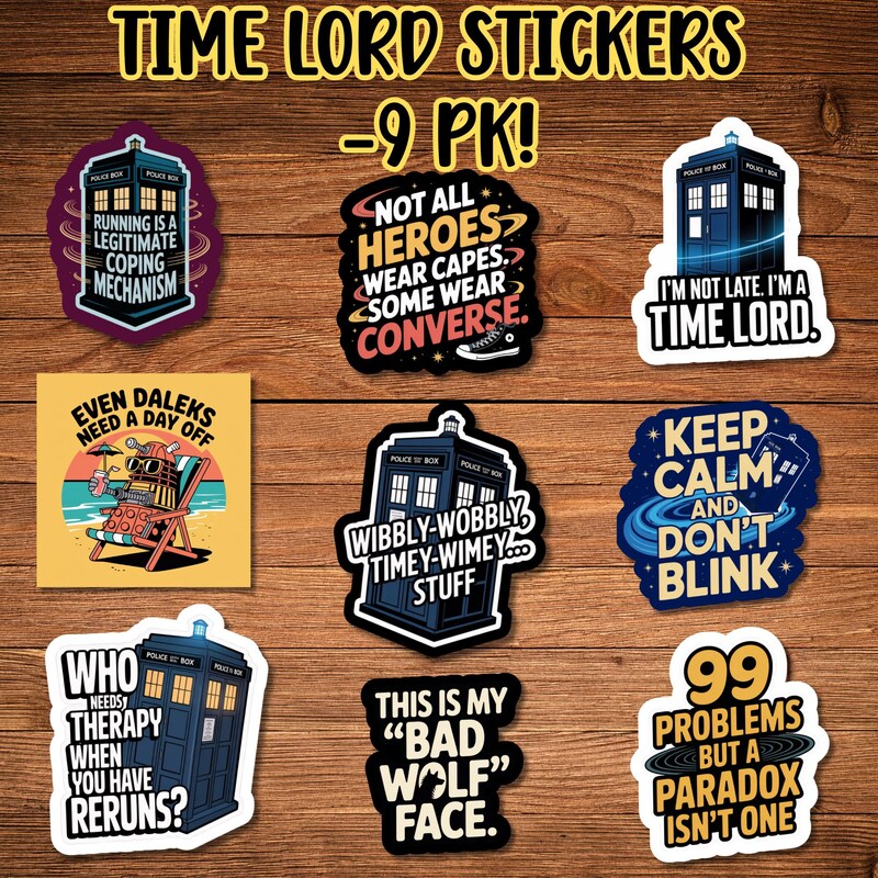 Doctor Who Sticker - Etsy