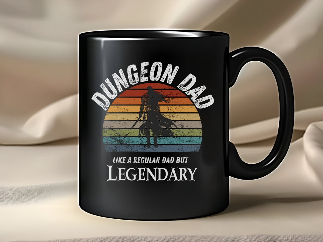 Dnd Dad Gift Father's Day Mug Dungeons and Dragons Gift for Father's ...