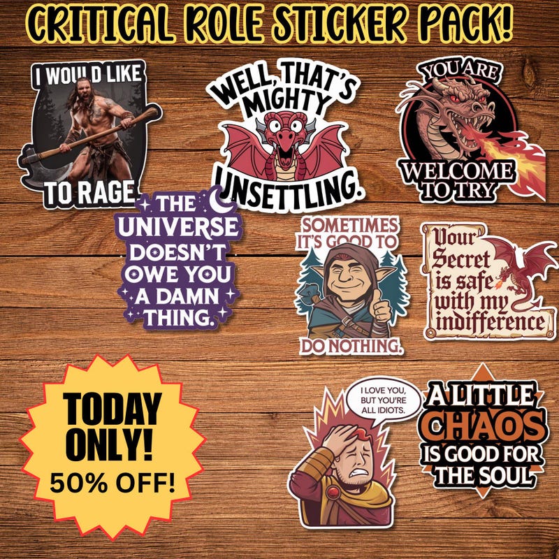 Critical Role - Etsy