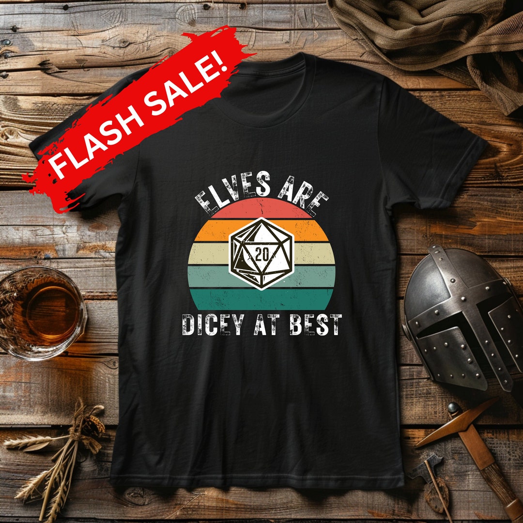 Dnd Elf Dnd Shirt Dungeons and Dragons Shirt Funny Dnd Shirts Men Funny ...