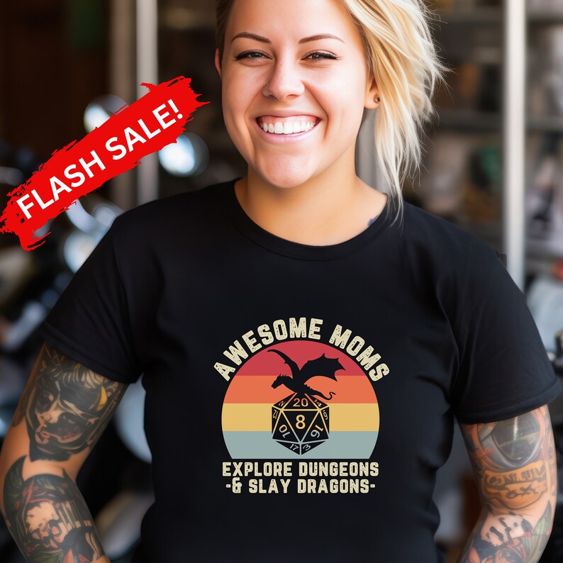 Mother's Day Dnd Shirt Dnd Mom Dnd Shirt Mom Dnd Women Shirt Dungeons ...