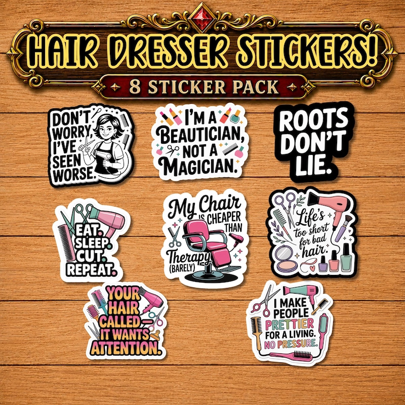 Funny Hair Salon Merch - Etsy