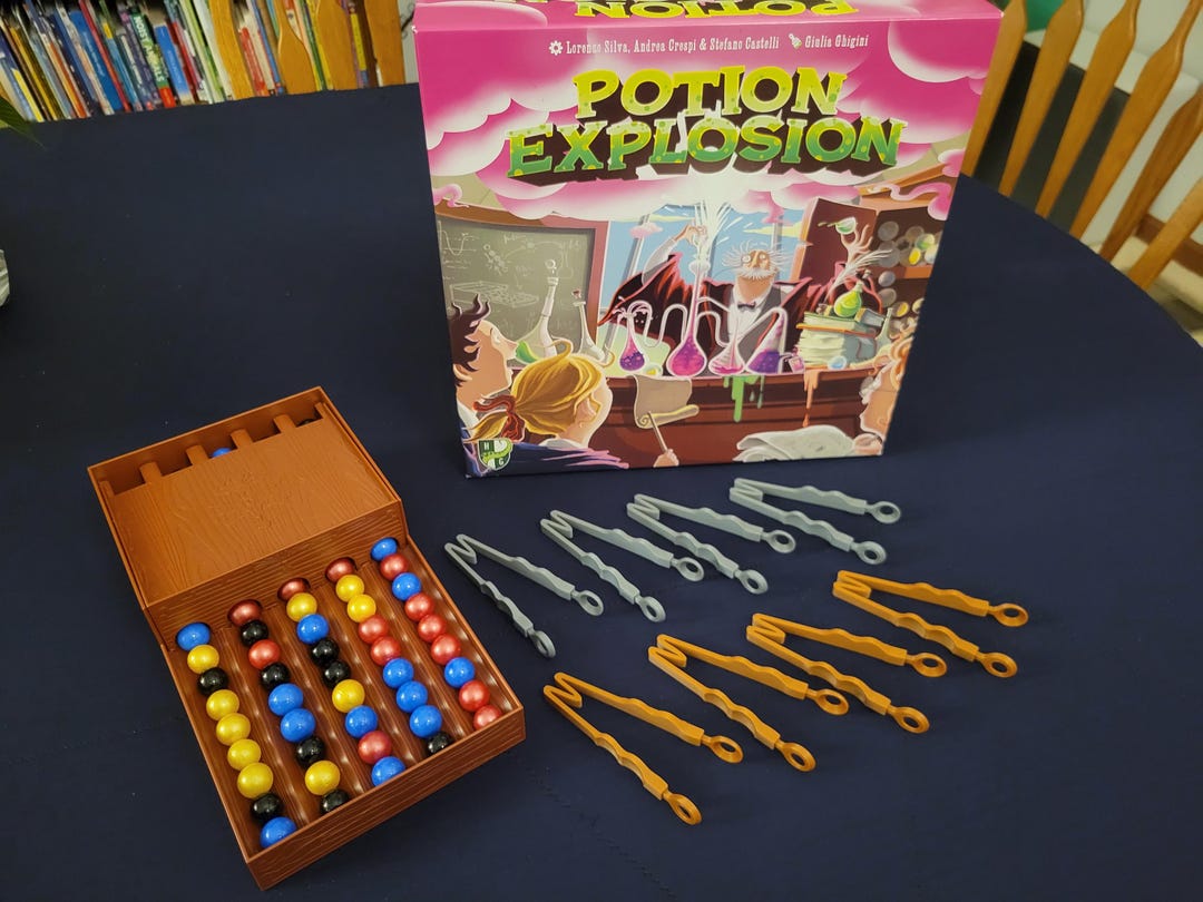 Potion Explosion - Marble Picker-upper Ingredient Tongs - Etsy