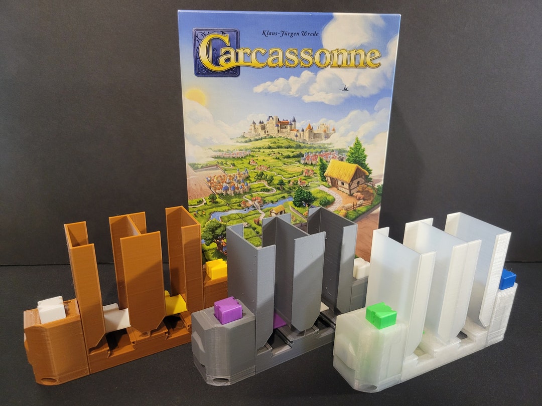 Tile Tower and Dispenser - for Carcassonne, Karak, and Other Board ...