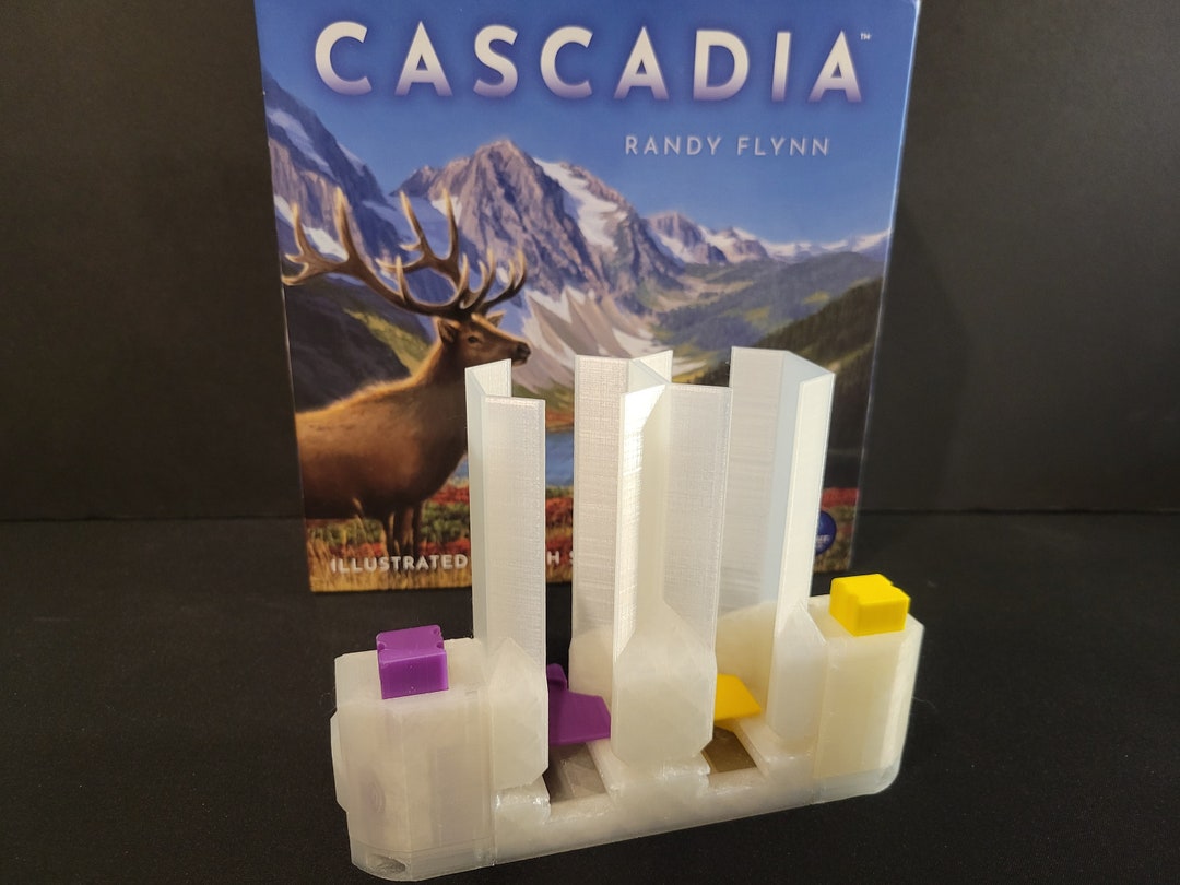 DIGITAL DOWNLOAD - Cascadia Board Game Tile Tower and Dispenser - Etsy